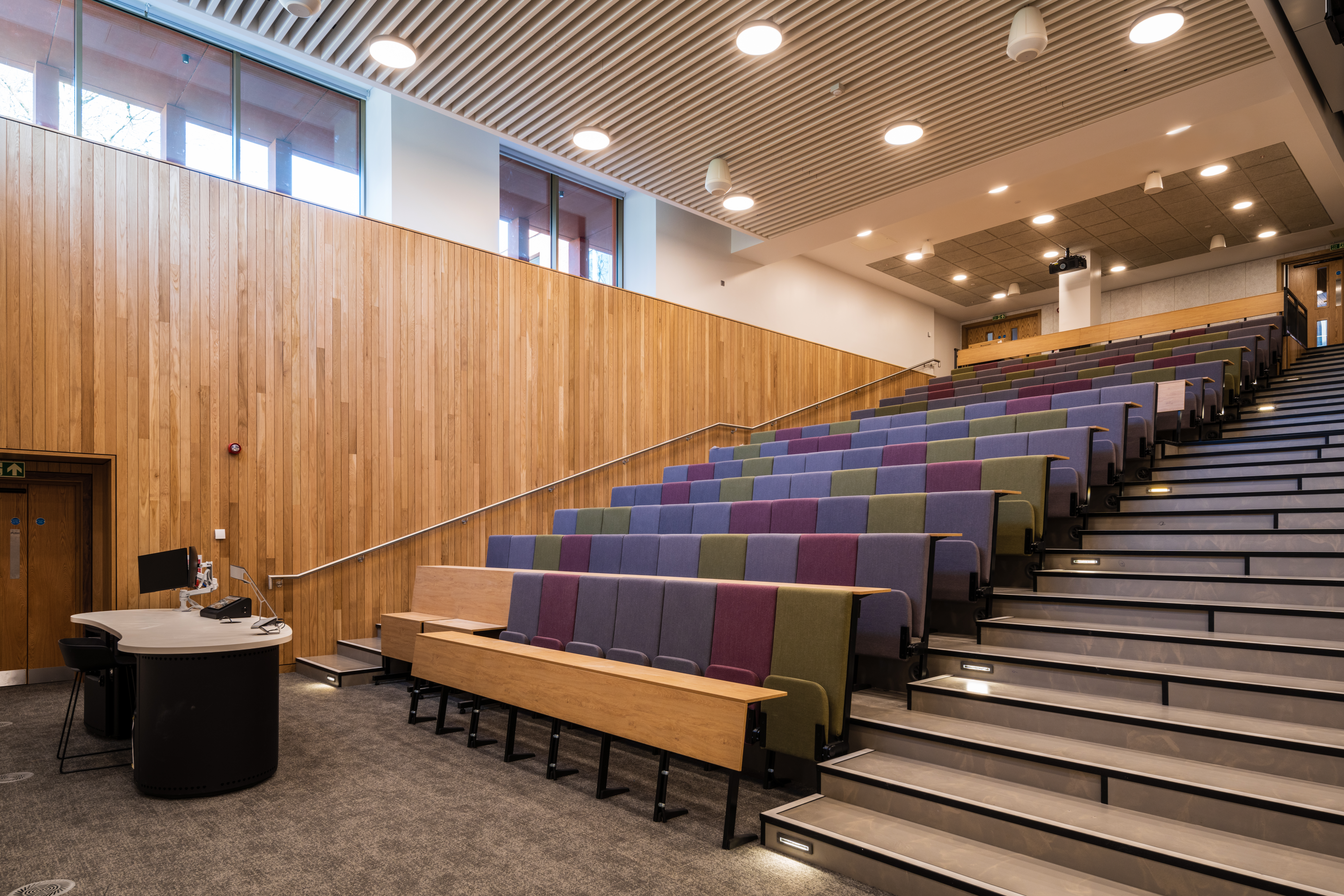 Acoura lightweight acoustic ceiling system